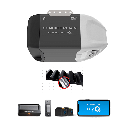Chamberlain B2202C Belt Drive Smart Opener - Official Installer
